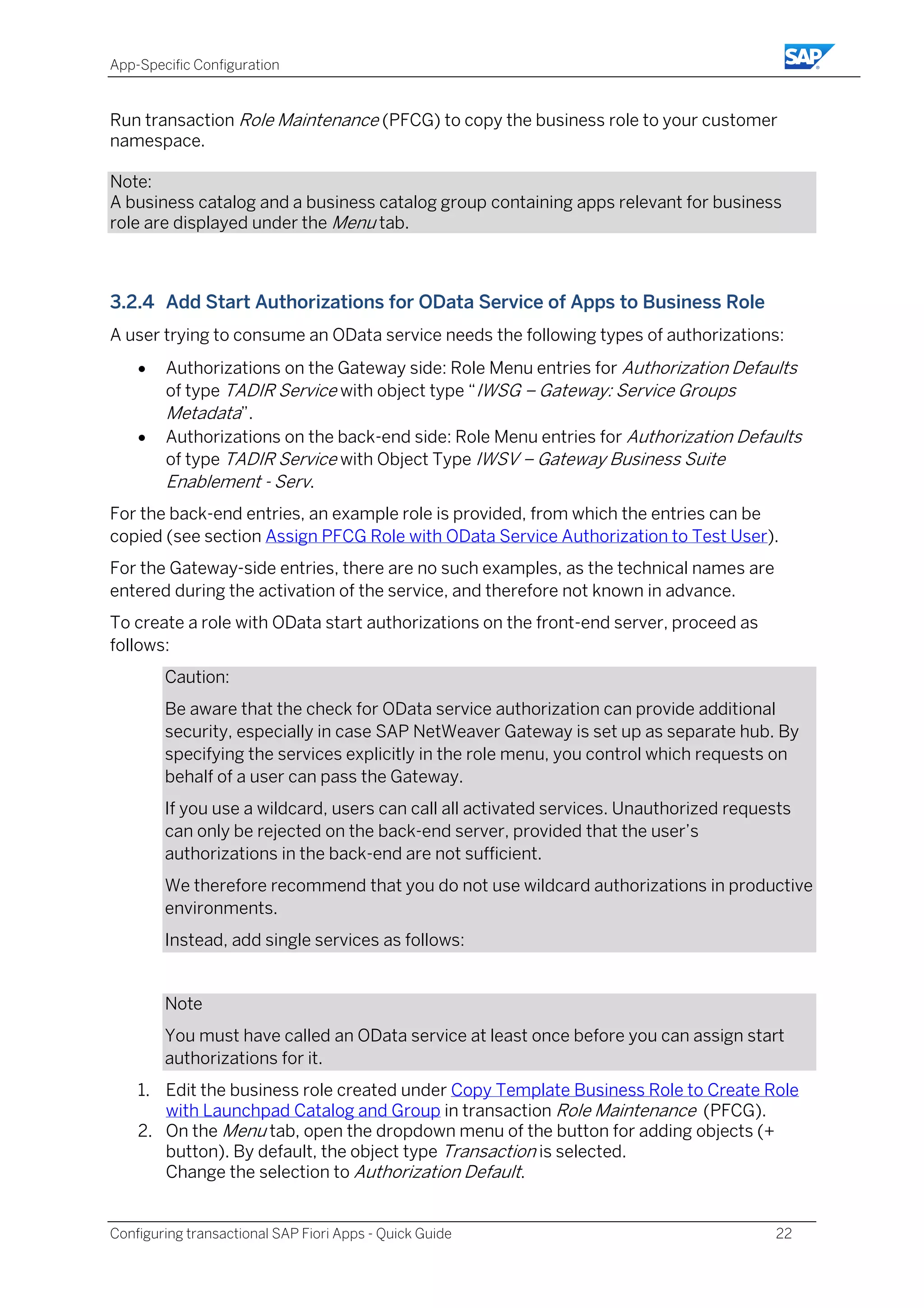 Configuring Sap Fiori Apps Quick Guide A Pdf