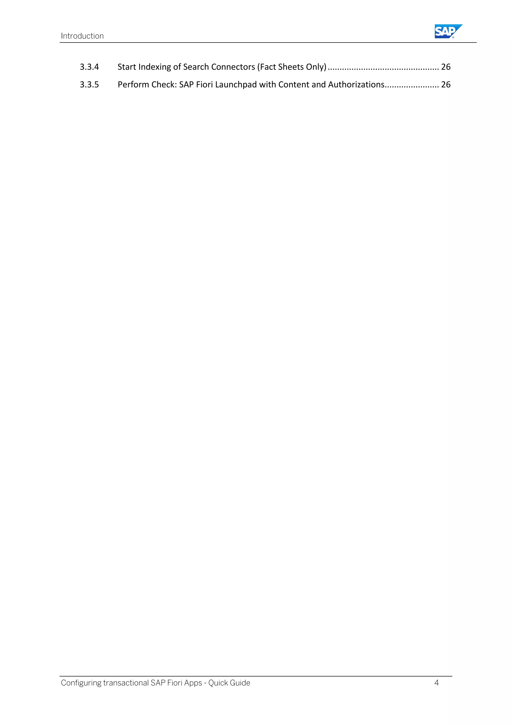 Configuring Sap Fiori Apps Quick Guide A Pdf