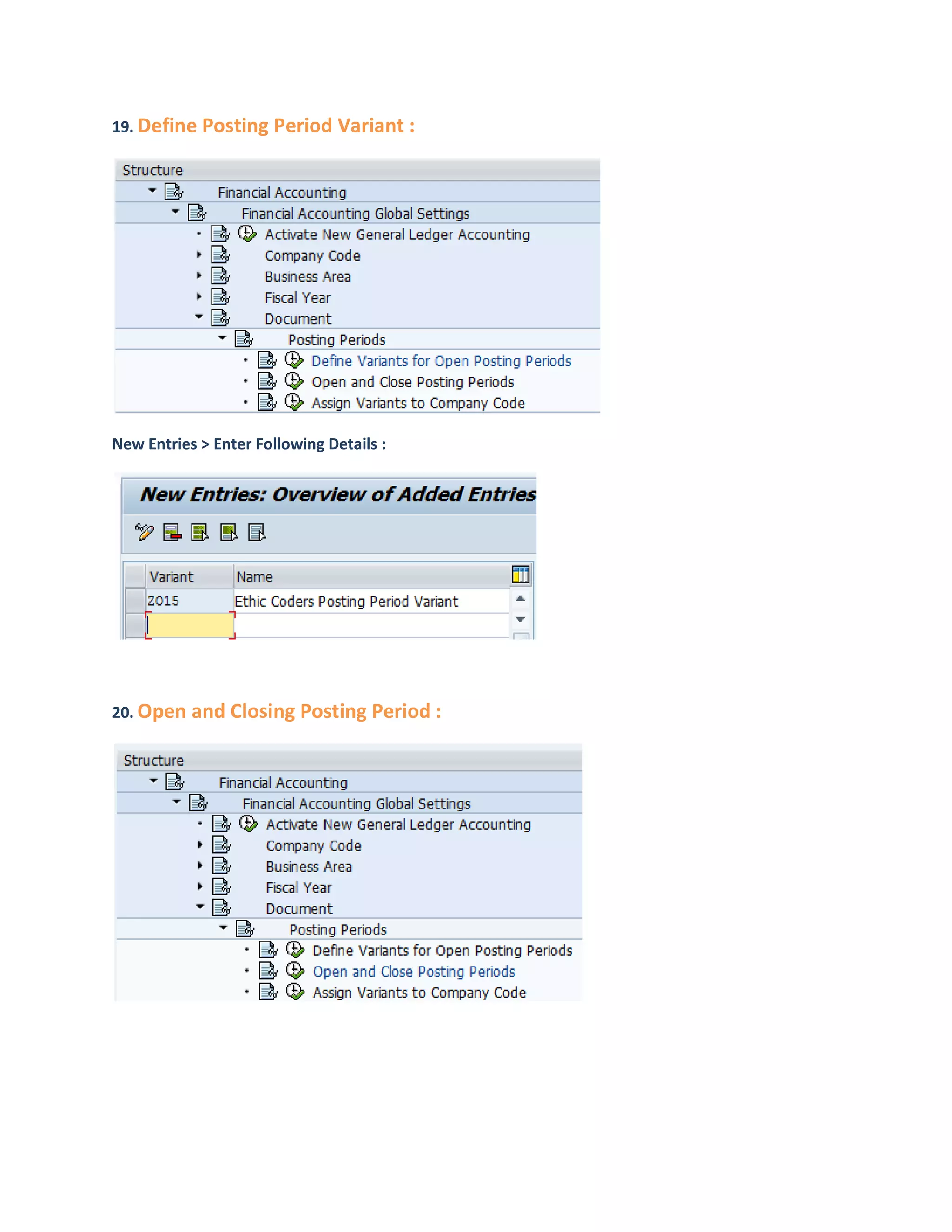 Configuring SAP Organization Structure for SAP MM,SD,FI | PDF