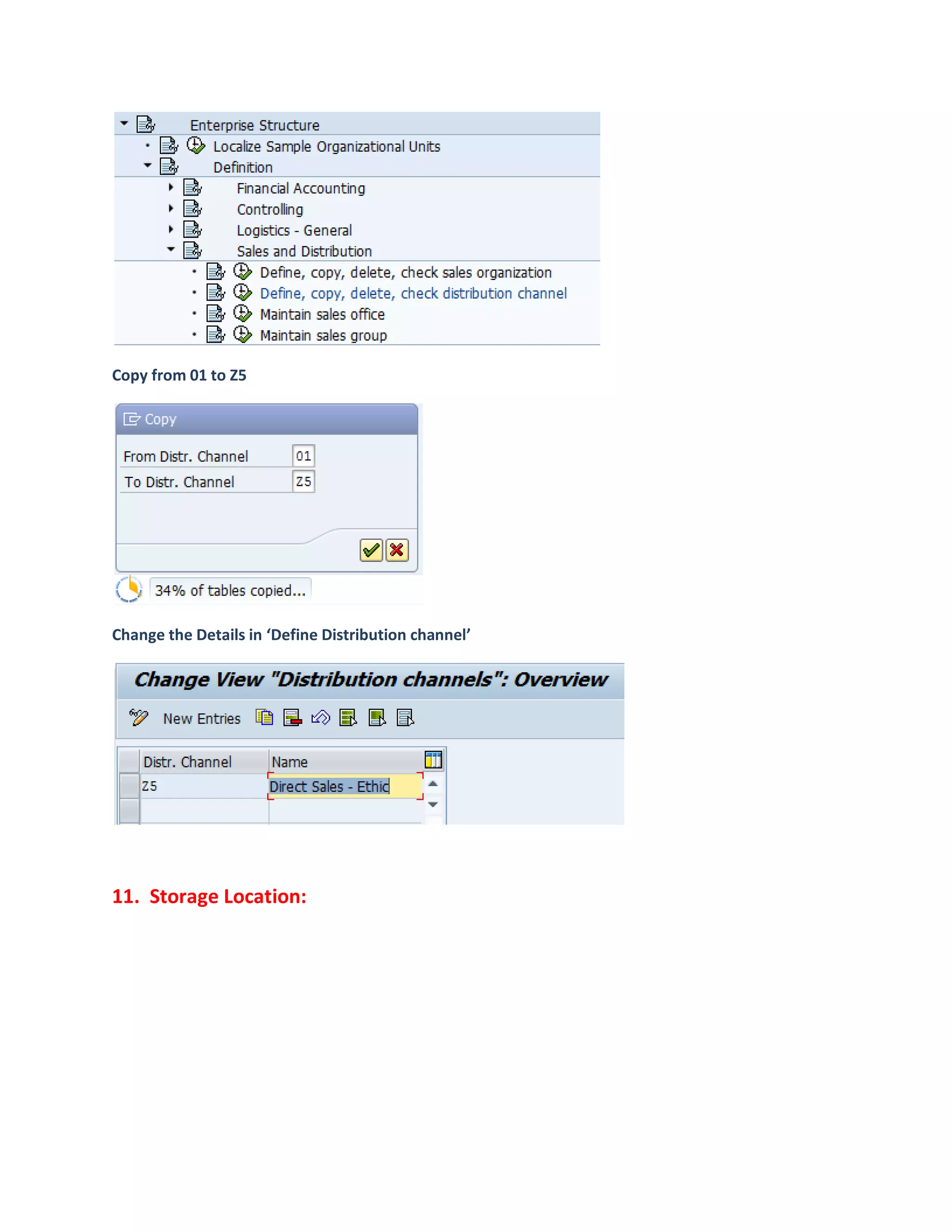 Configuring SAP Organization Structure for SAP MM,SD,FI | PDF