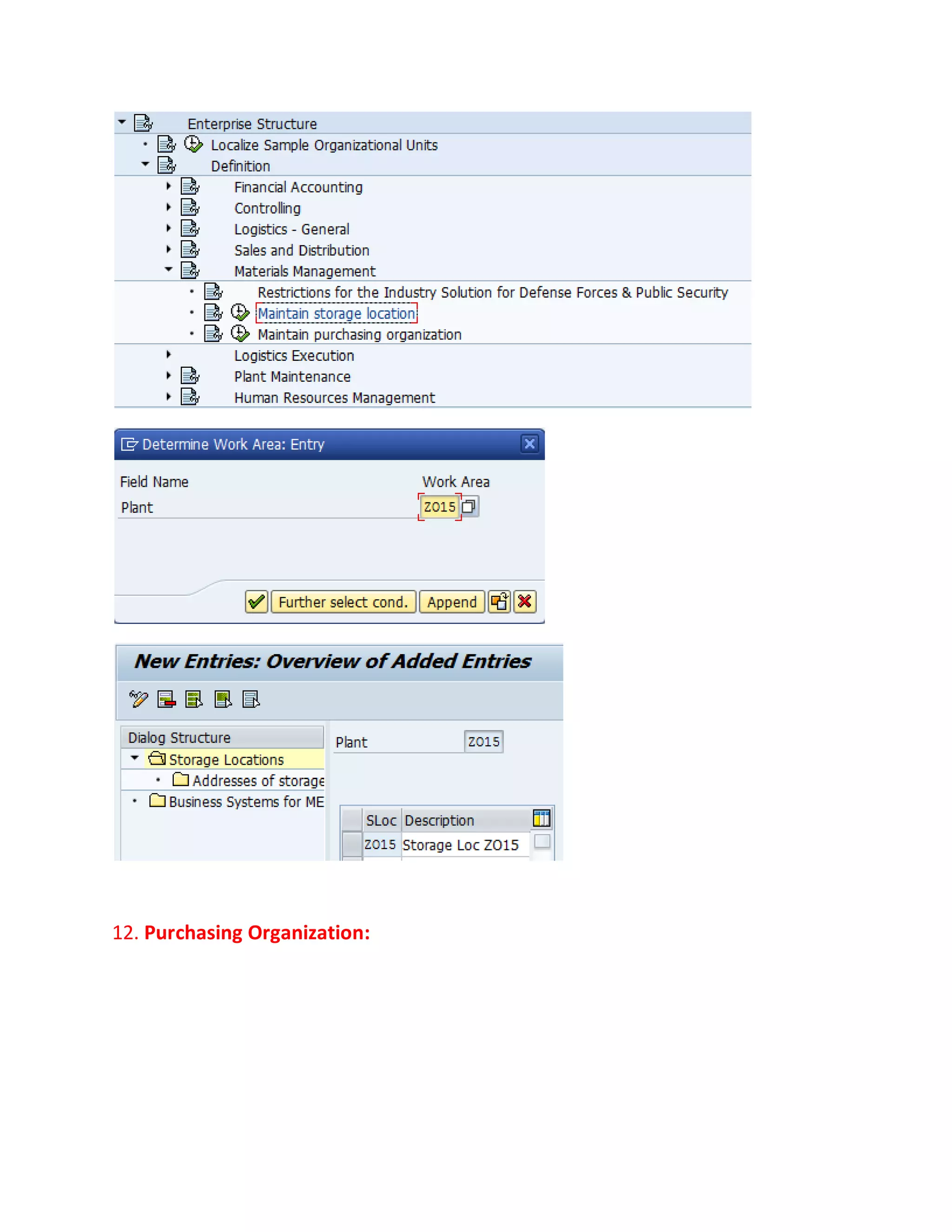 Configuring SAP Organization Structure for SAP MM,SD,FI | PDF