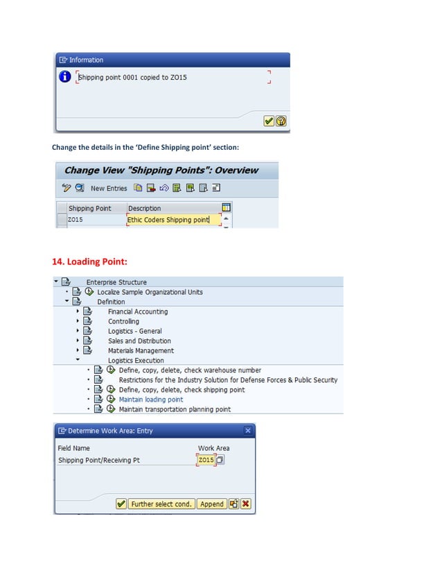 Configuring SAP Organization Structure for SAP MM,SD,FI | PDF