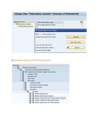 Configuring SAP Organization Structure for SAP MM,SD,FI | PDF