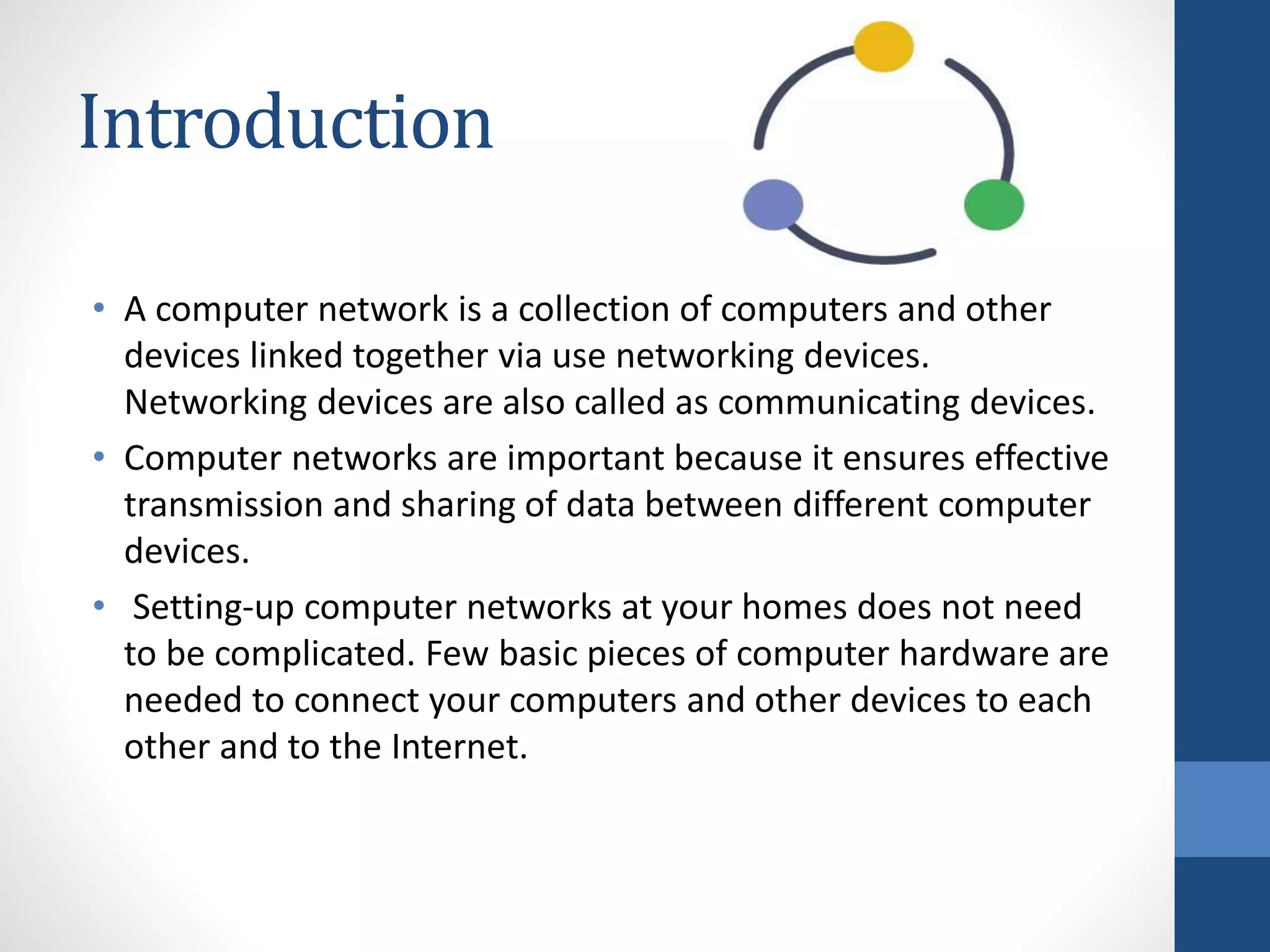 Configuring the Network | PPTX