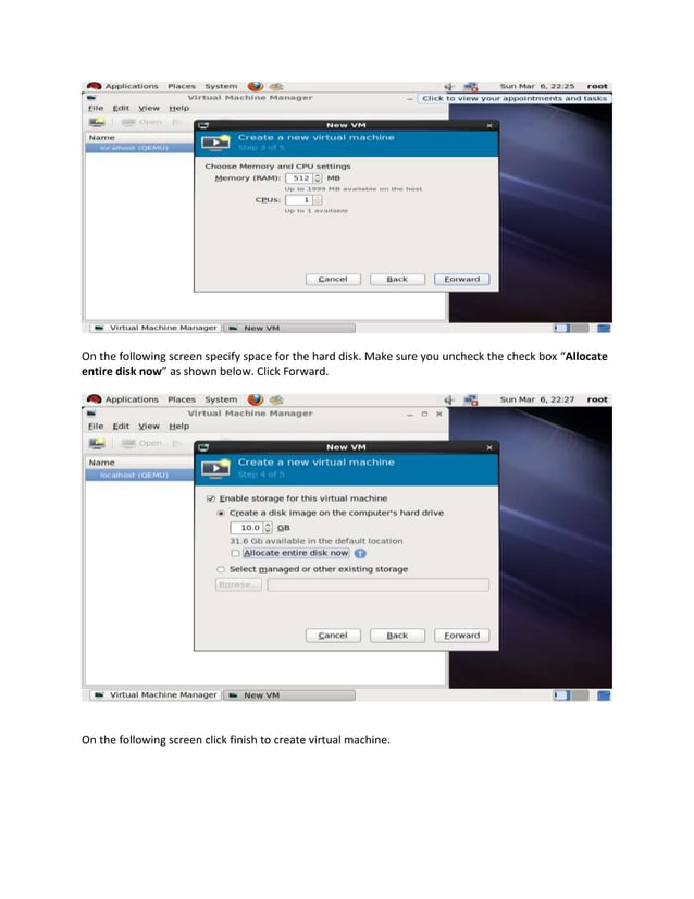Configuring virtualization on single linux machine | PDF | Operating Systems | Computer Software ...