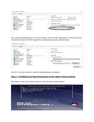 Configuring virtualization on single linux machine | PDF