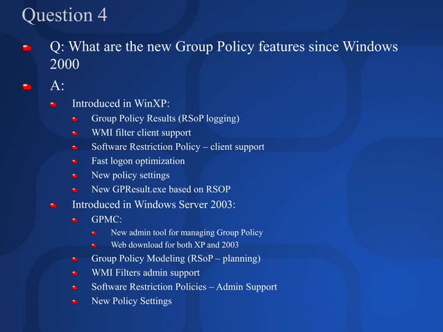 Configuring Windows Using Group Policy.ppt