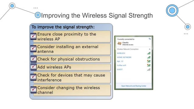 Configuring Wireless Network Connection.pptx | Computer Networking | Computing
