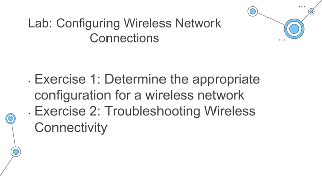 Configuring Wireless Network Connection.pptx | Computer Networking | Computing