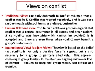 Confilct and conflict resolution | PPTX