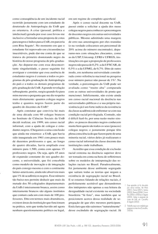 Confinamento racial no mundo academico | PDF