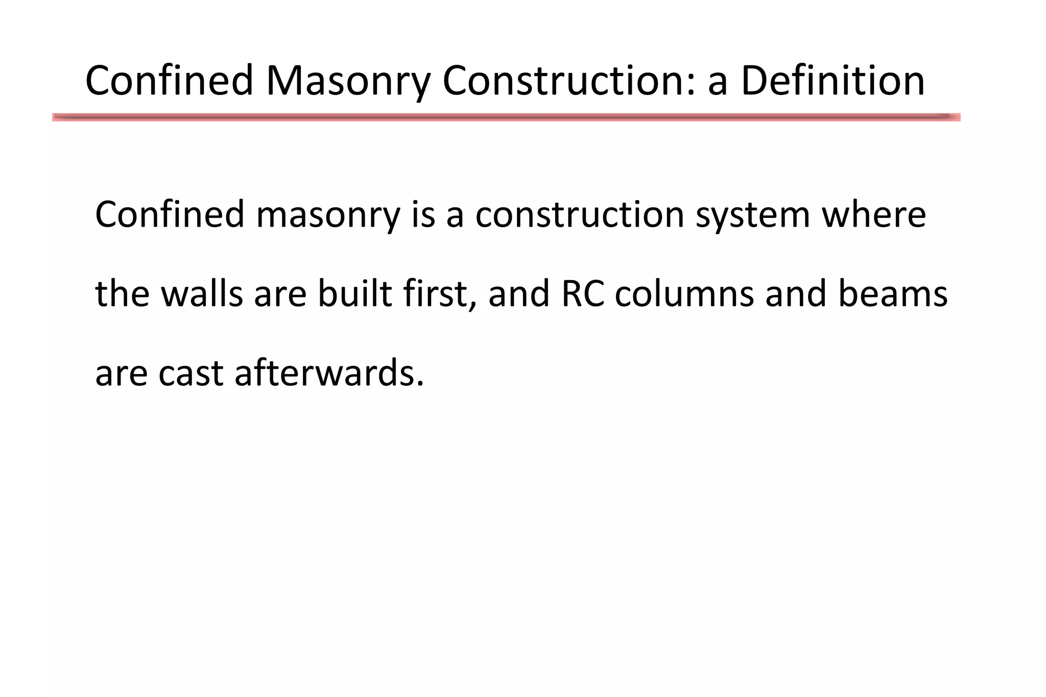 Masonry Construction Around the World | PPTX