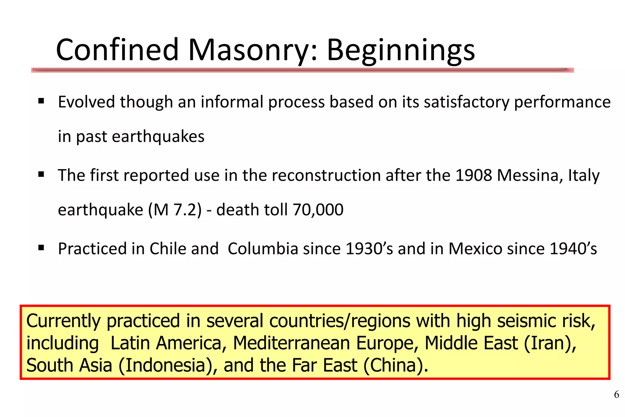 Masonry Construction Around the World | PPTX