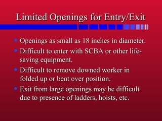 Confined space-entry | PPT