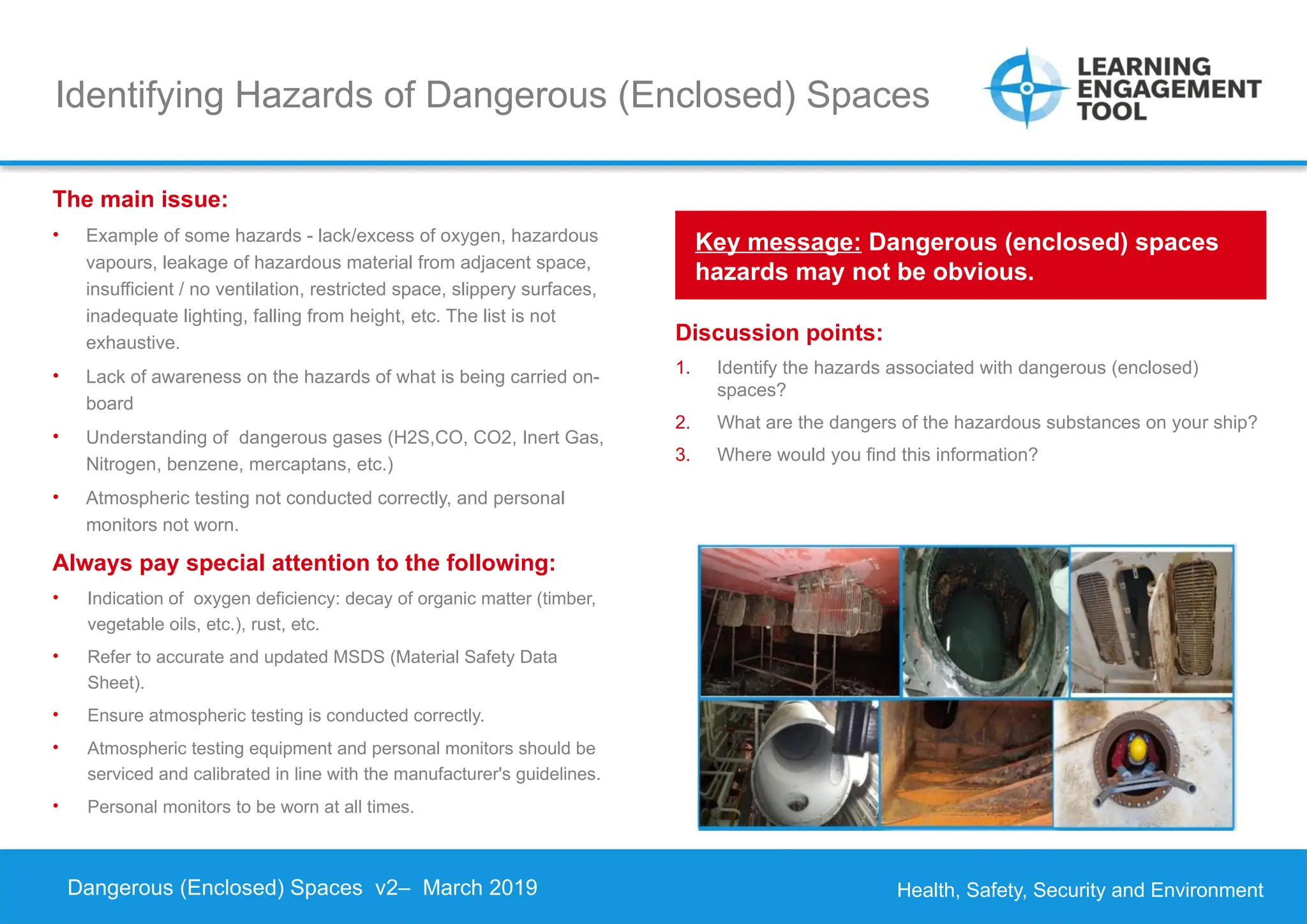 Confined Space Entry on board ships | PPTX