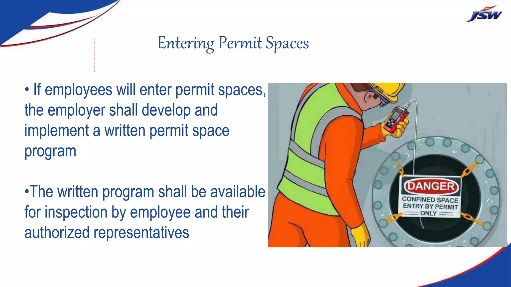 Confined space | PPTX