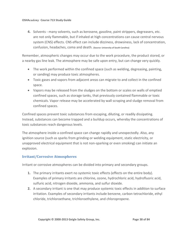 Confined space Program | PDF