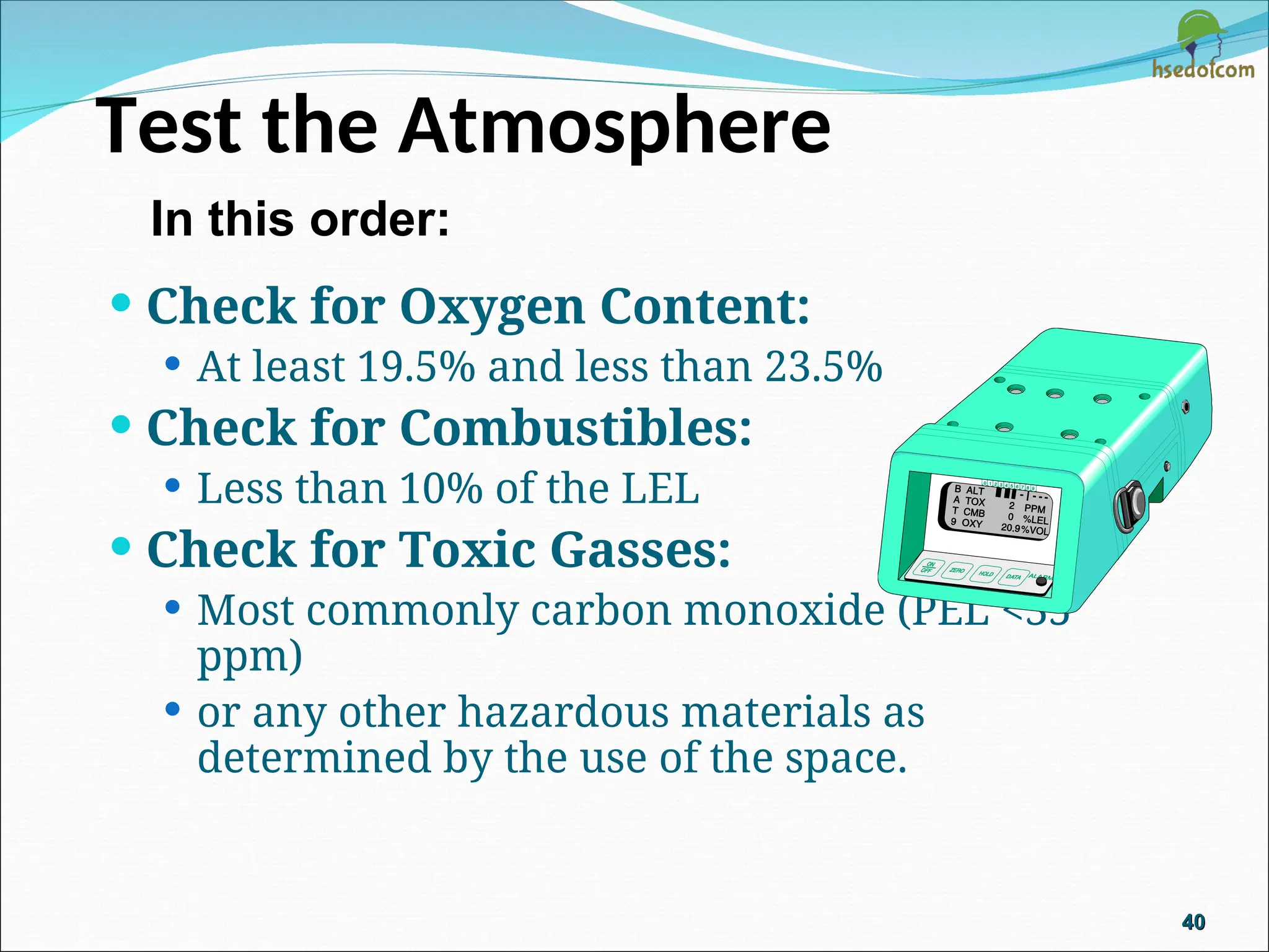 confined space Safety for Plant and any other premises | PPT