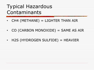 Confined Space safety for workers in all industries | PPT