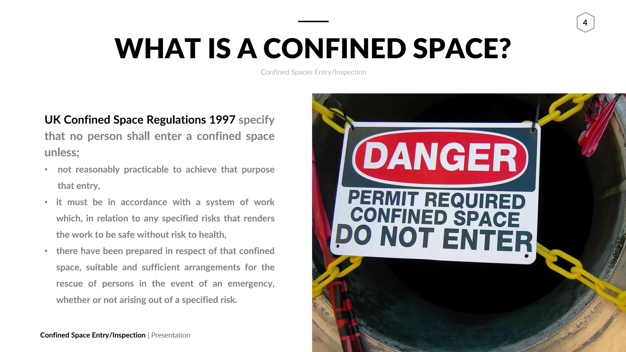Confined Space Entry/Inspection - Section 1 | PDF