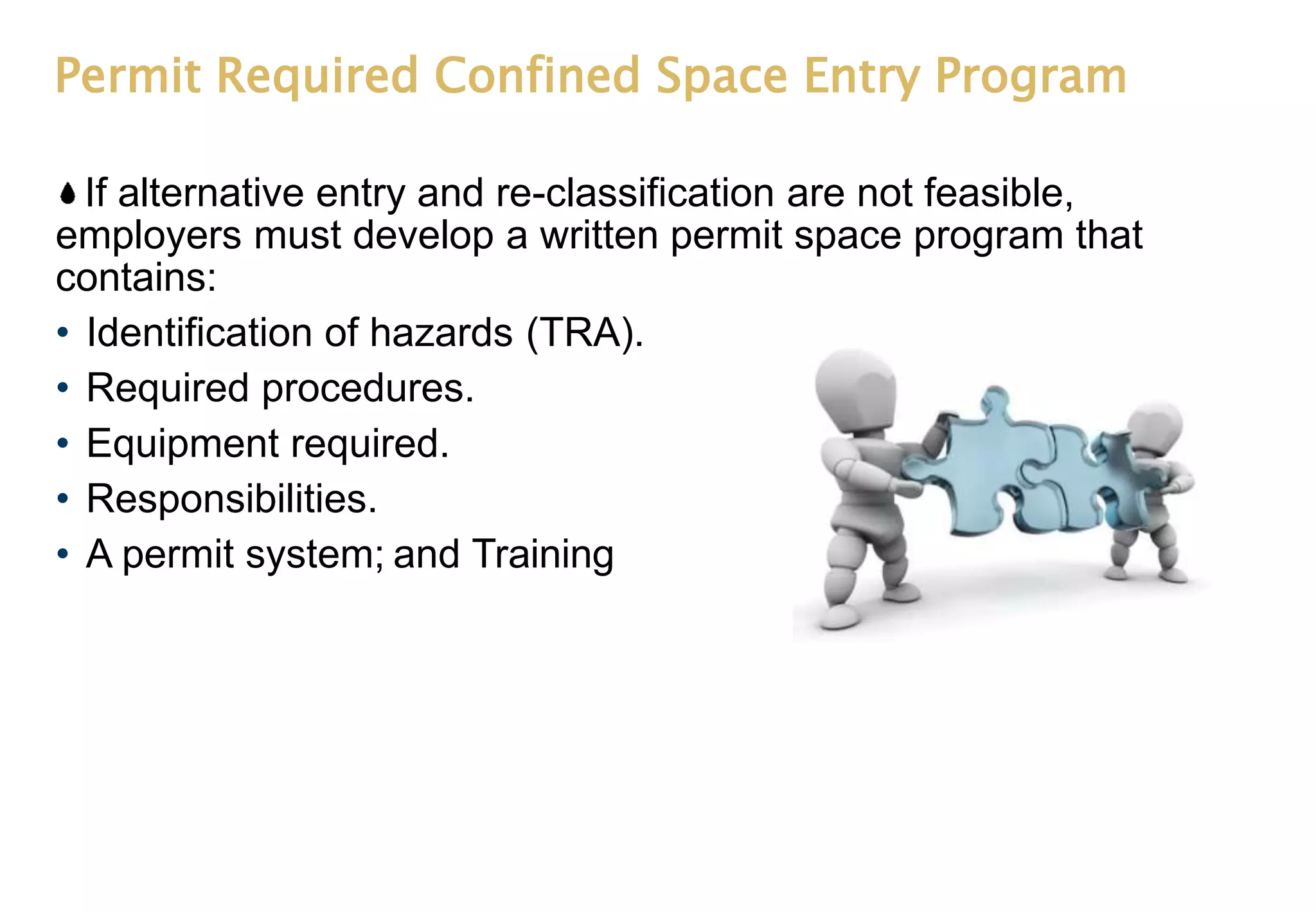 Confined space awareness session | PPTX