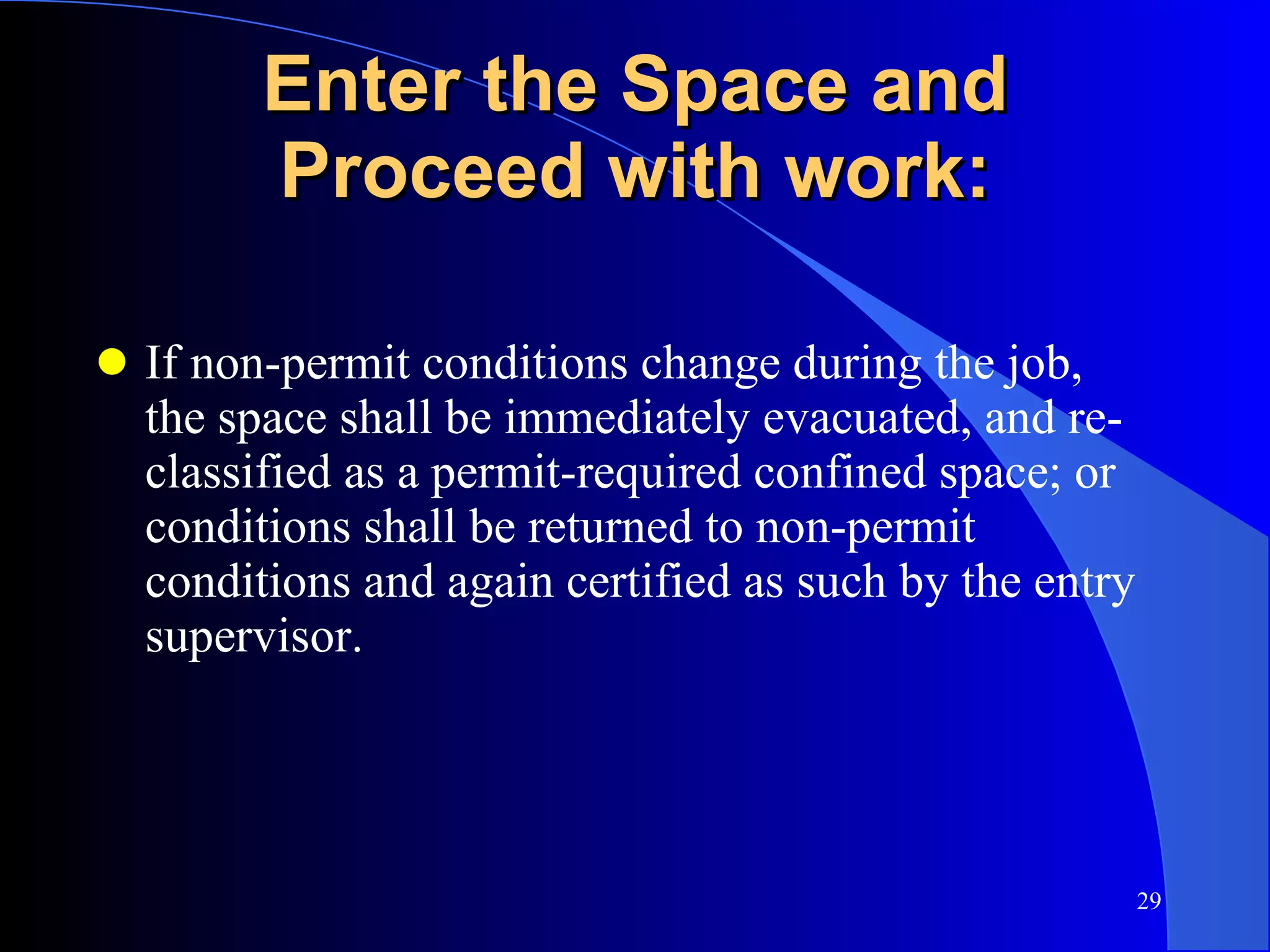 Confined Space Entry | PPT