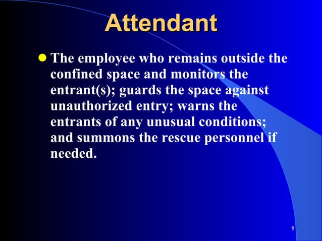 Confined Space Entry | PPT | First Aid | Injuries