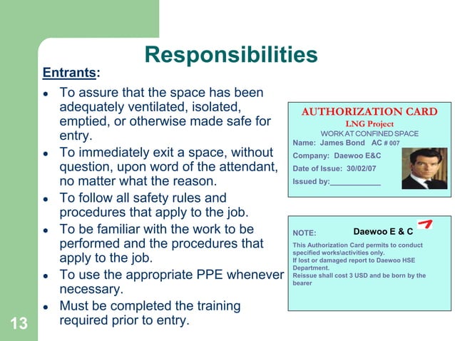 Confined Space Entry HSE Presentation HSE Formats.pptx | First Aid ...
