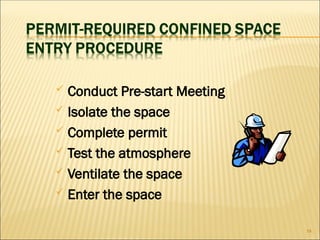 Construction Confined Space Entry Safety | PPT