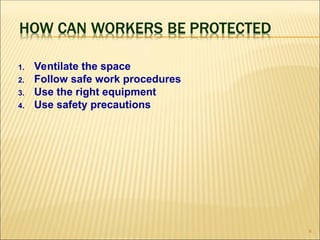 Construction Confined Space Entry Safety | PPT