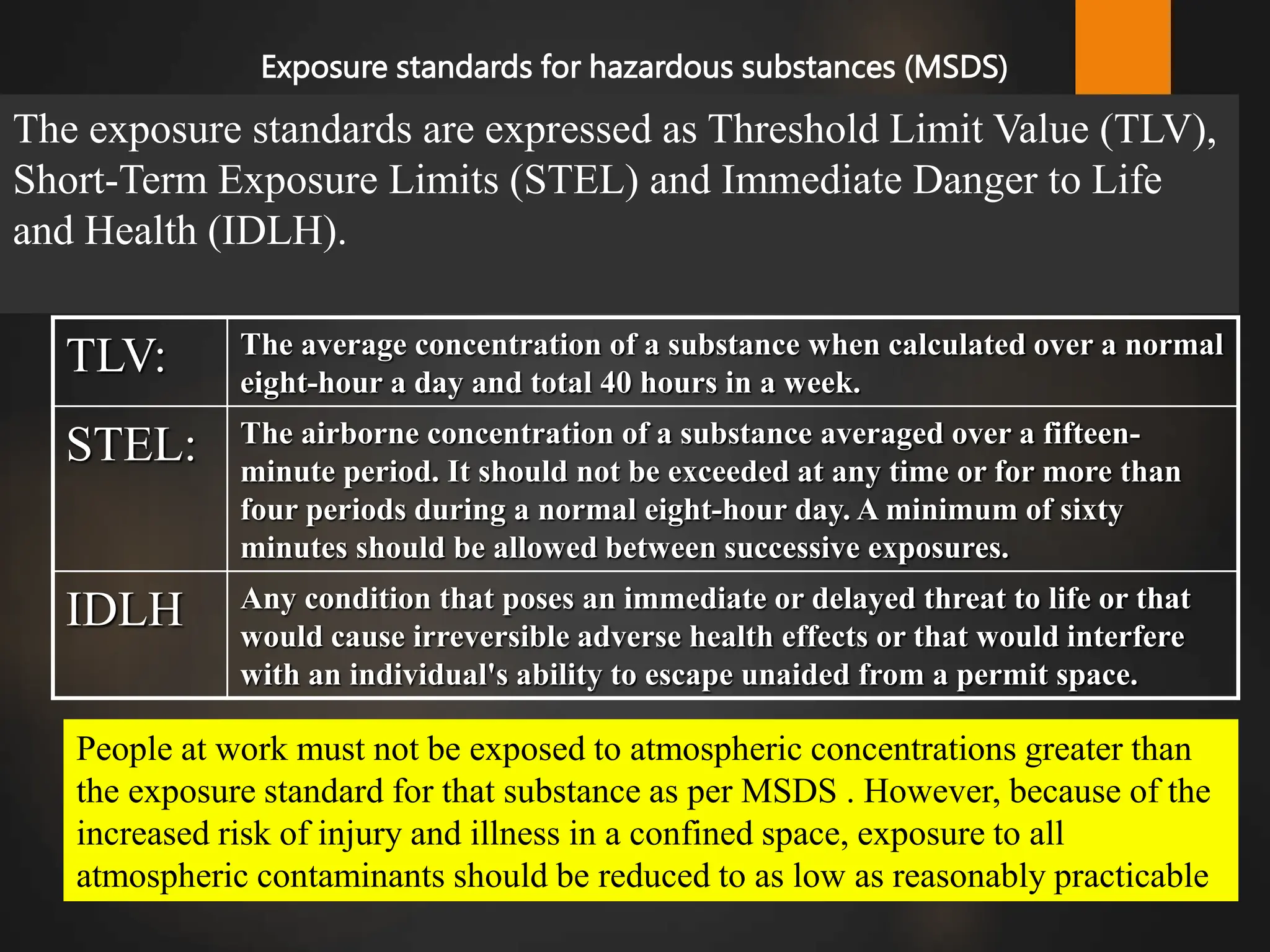 CONFINED SPACE ENTRY TRAINING FOR OIL INDUSTRY ppt | PPT