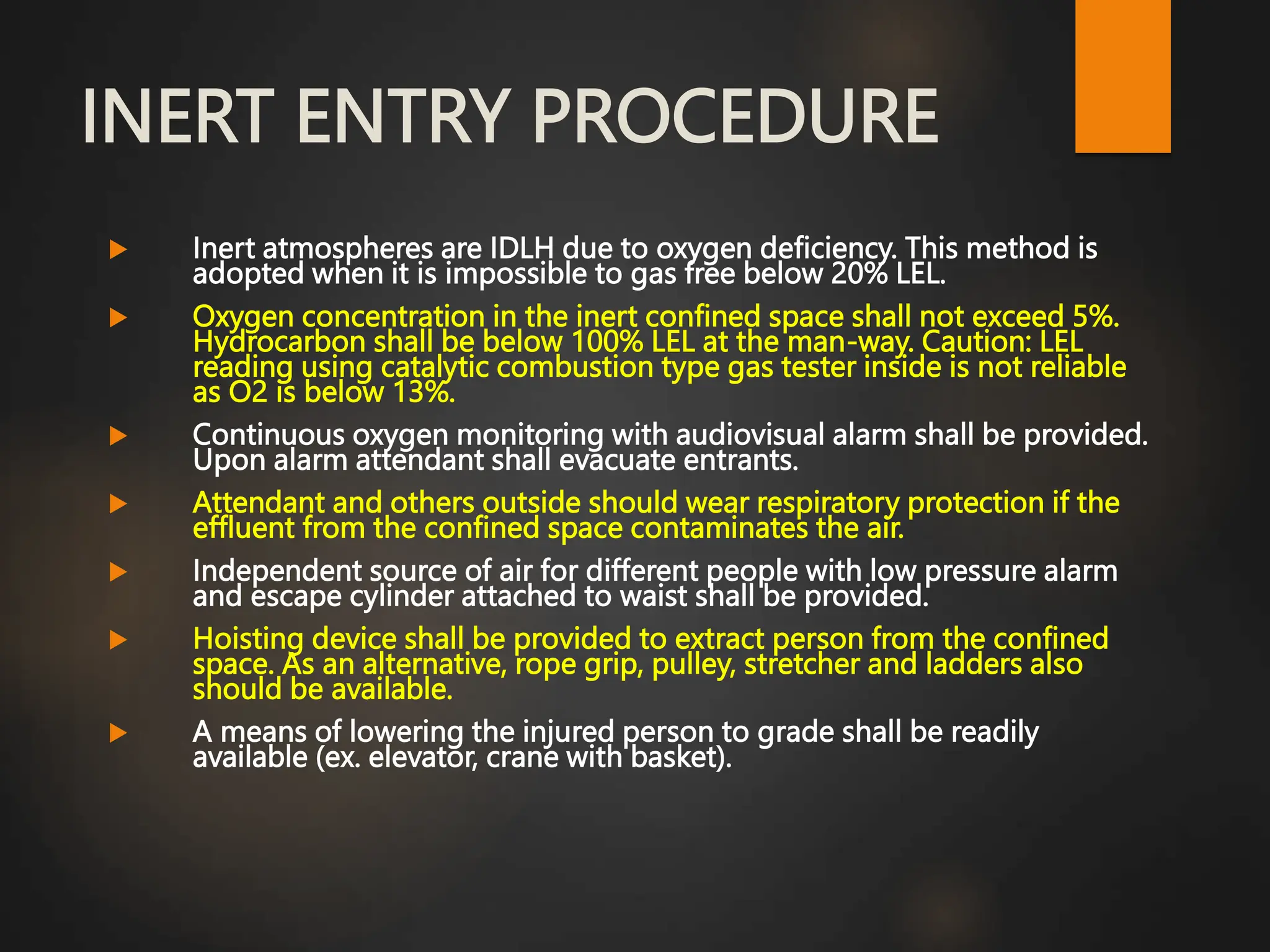 CONFINED SPACE ENTRY TRAINING FOR OIL INDUSTRY ppt | PPT