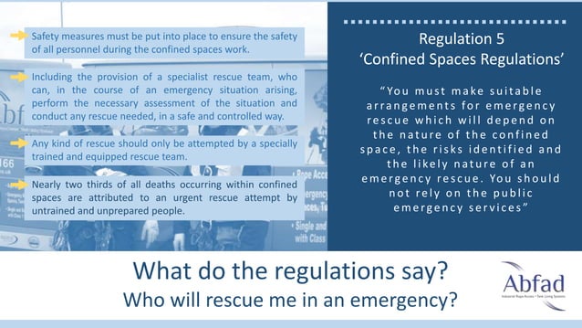 Confined Space Horizontal Entry And Rescue | PPTX