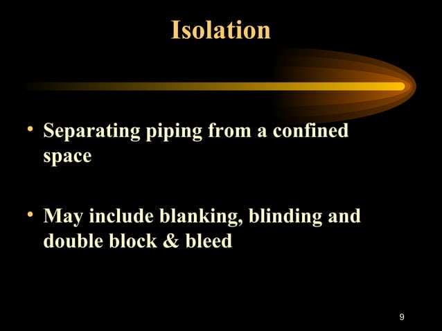 Confined Space Ppt | PPT | Lung and Respiratory Health | Diseases and ...
