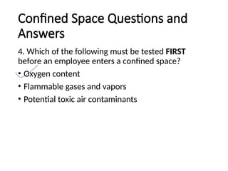 Confined Space Question and Answer .pptx