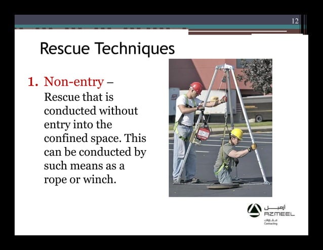 Confined_space_rescue_procedure | PDF | First Aid | Injuries