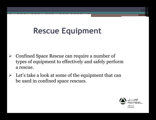 Confined_space_rescue_procedure | PDF | First Aid | Injuries