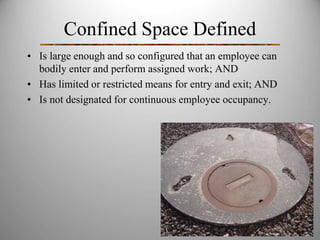 Confined spaces | PPT