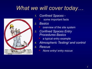 Confined Spaces level safety ppt for new | PPT