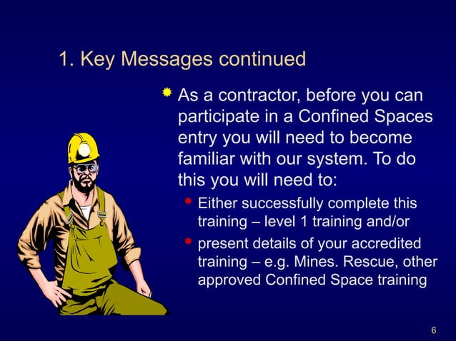 Confined Spaces level safety ppt for new | PPT