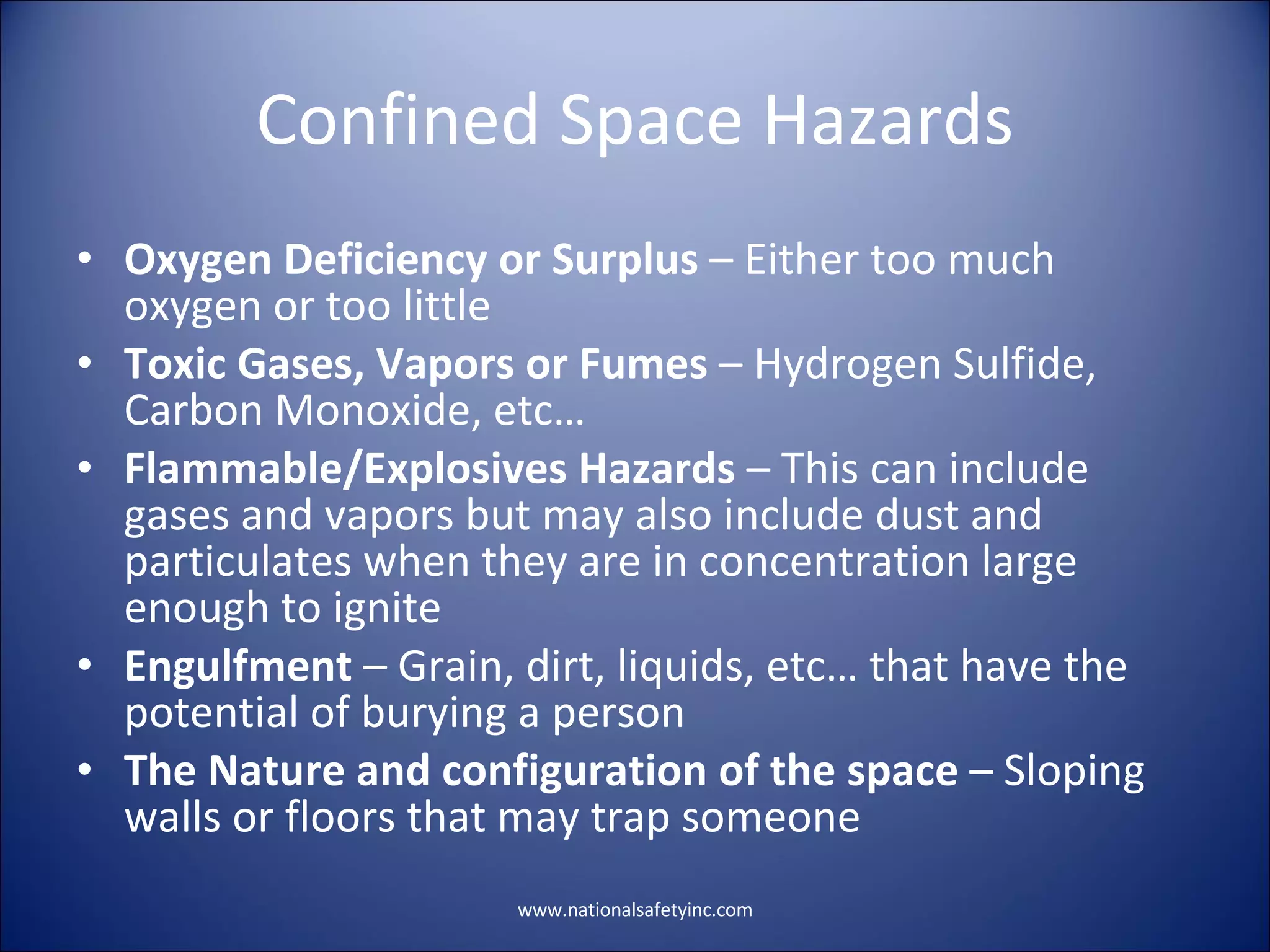 Confined Space Training | PPT