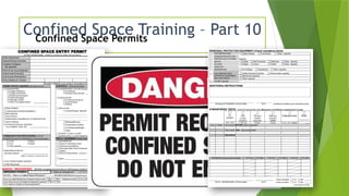Confined Space Training awareness training | PPTX