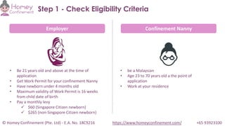 Confinement Nanny Work Permit | PDF