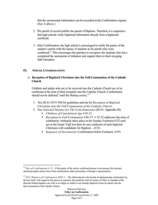 Confirmation 12 | PDF