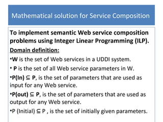 Effective Semantic Web Service Composition Framework Based on QoS | PPT
