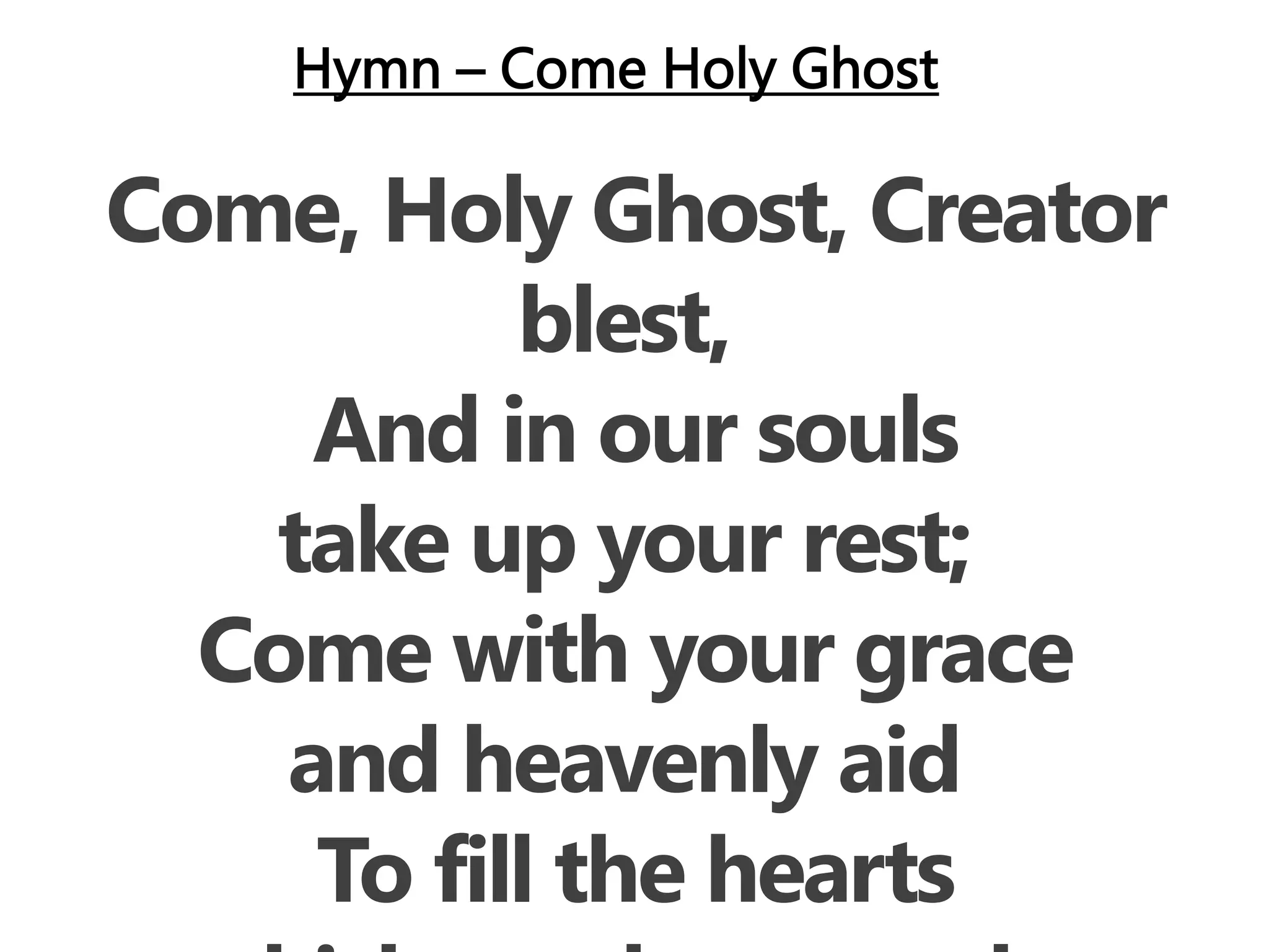 Confirmation Mass Hymns and prayers.pptx