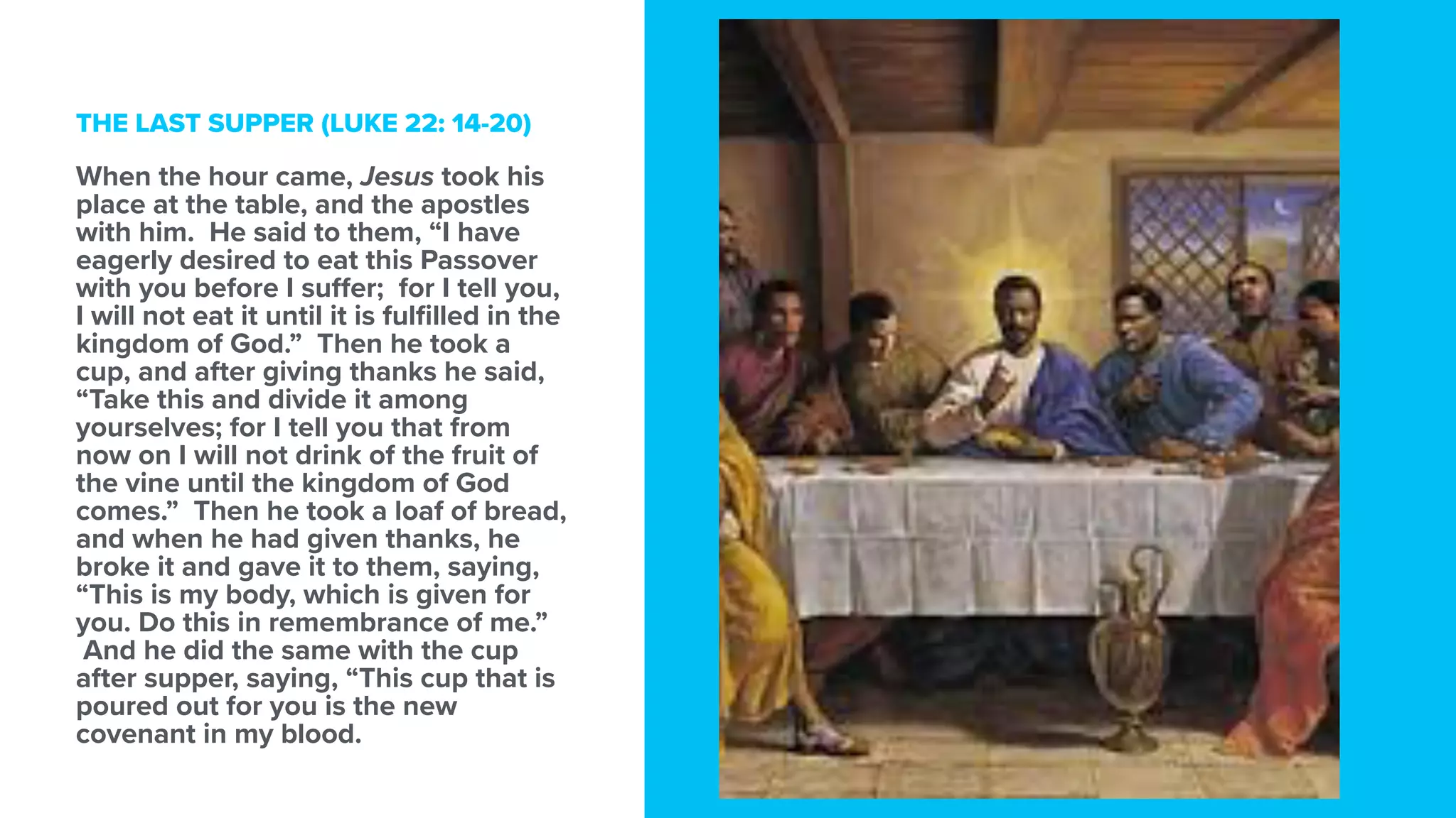 The Holy Eucharist - Explained | PDF