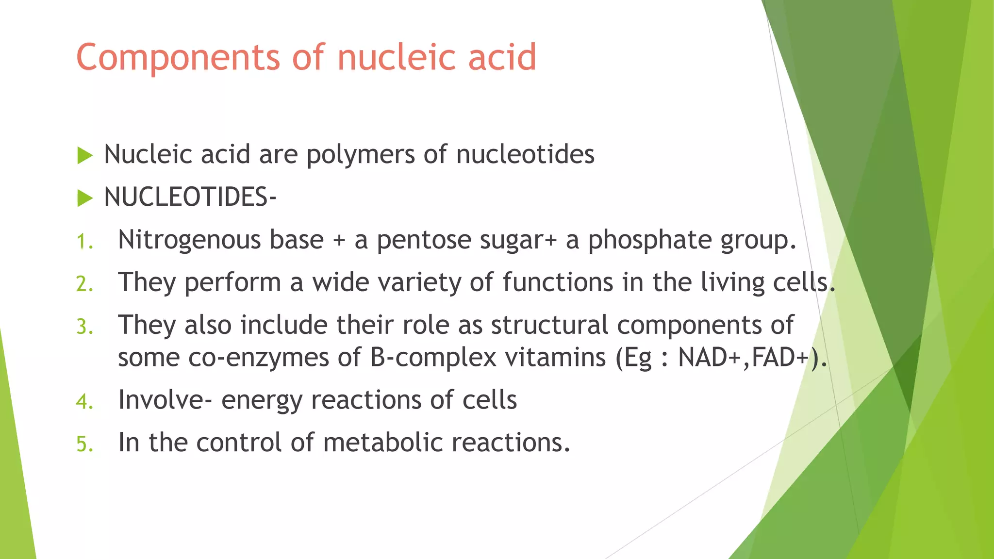 Confirmation of nucleic acid | PPTX