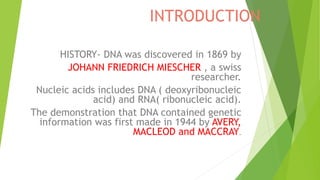 Confirmation of nucleic acid | PPTX