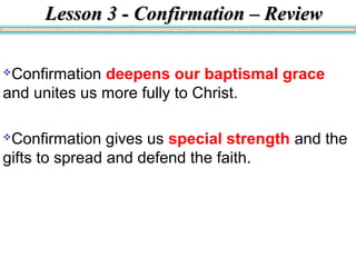 Gifts and Fruits of the Holy Spirit | PPT